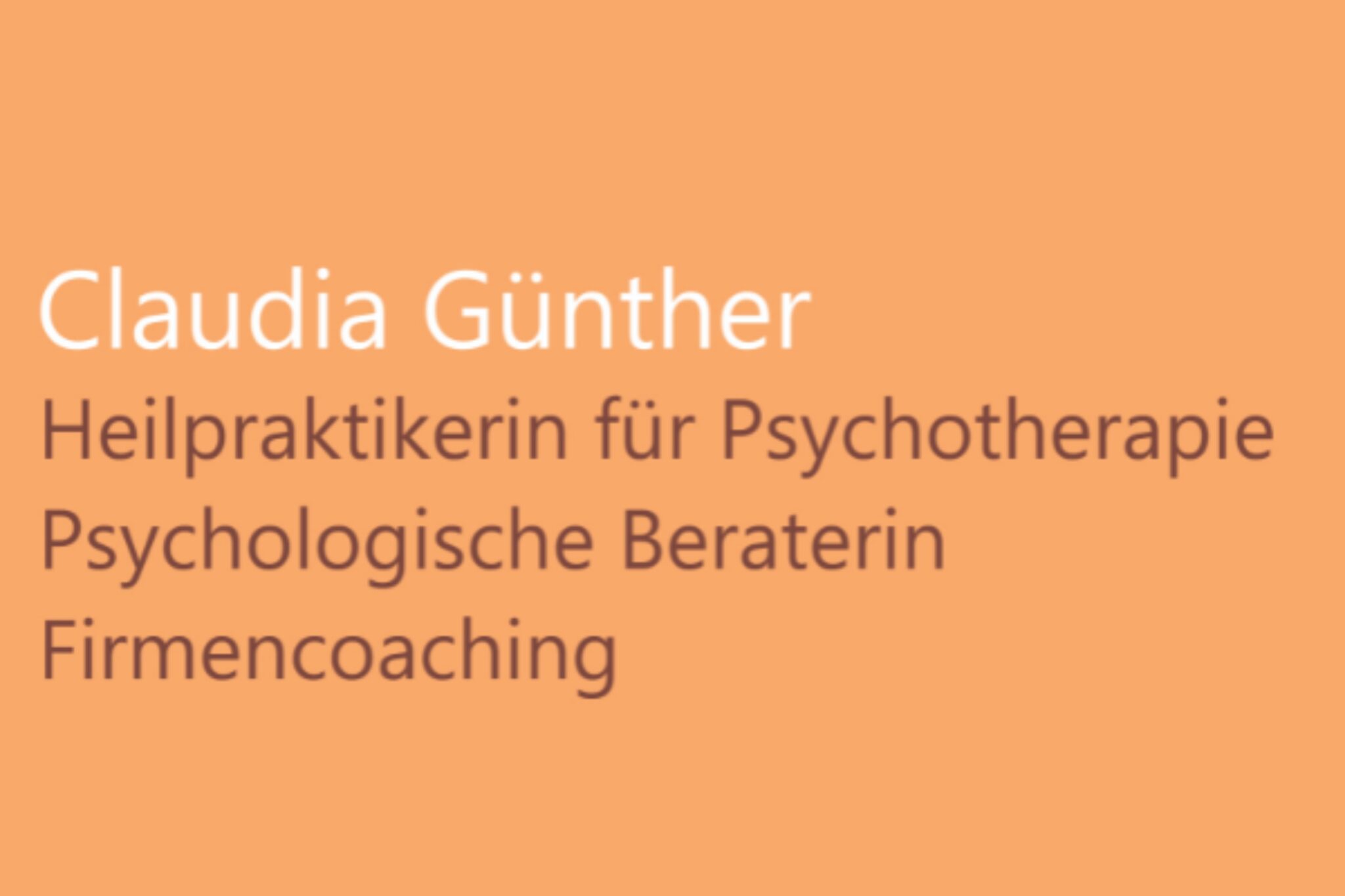Praxis Claudia Günther – Gewerbeverein Blickpunkt-Bendorf & Aktiv Sayn e.V.